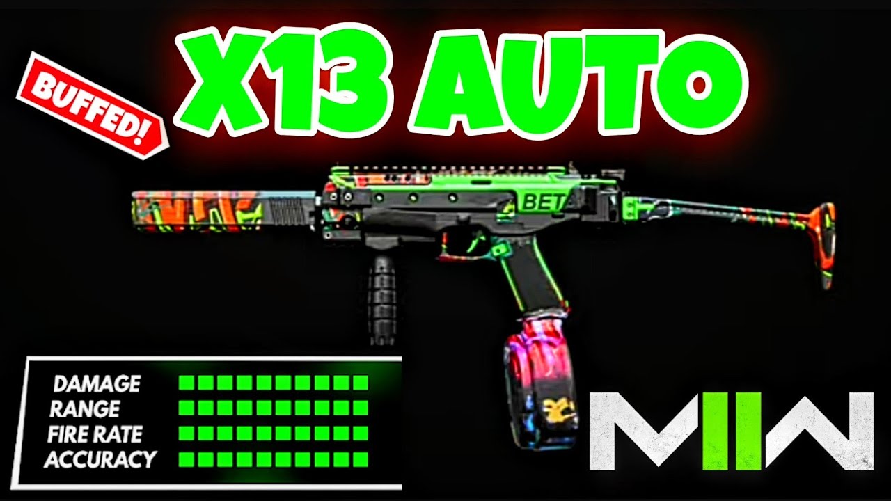 this *NEW* Buffed X13 AUTO Class Setup is INSANE on Vondel Map 21 Kills ...