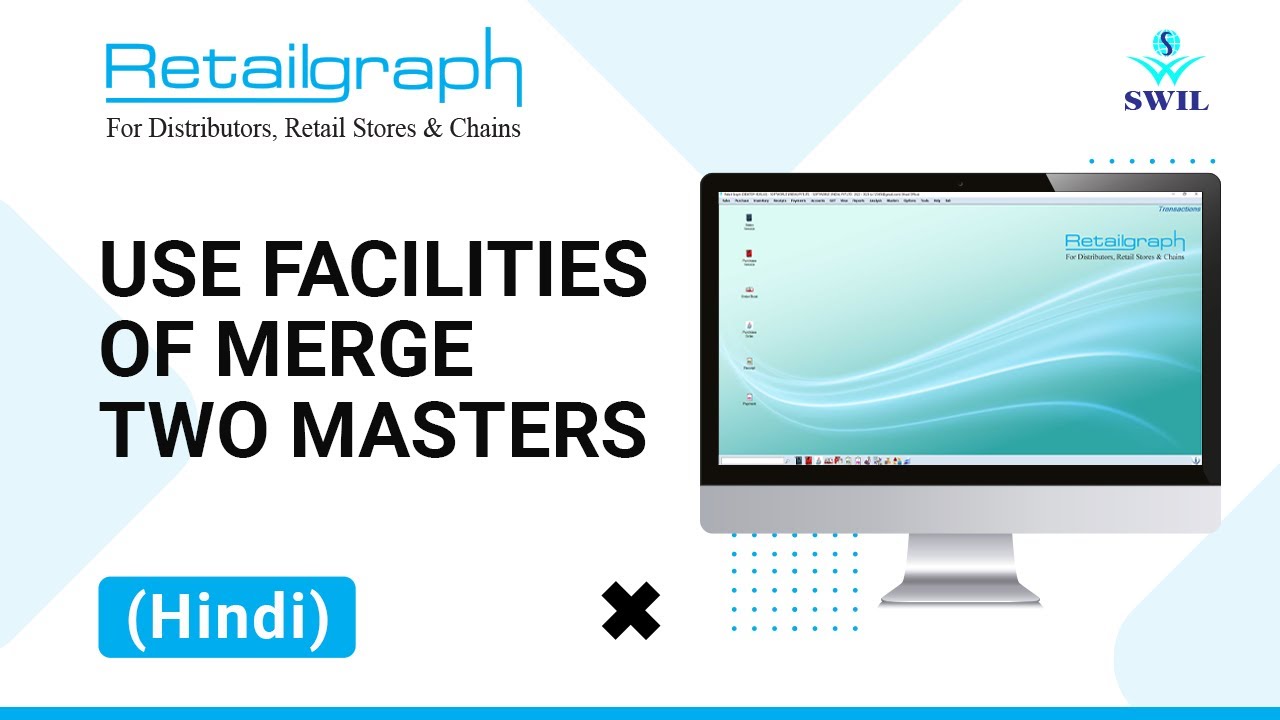 How to use Facilities of Merge two Masters in RetailGraph - YouTube