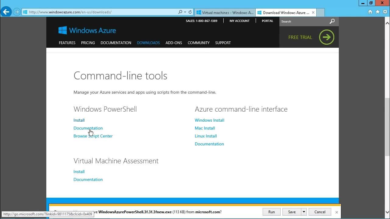 Microsoft Azure PowerShell 1 Getting Started With Microsoft Azure ...