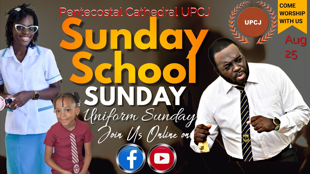 Sunday Morning Service| Sunday August 25, 2024| Sunday School Sunday| Pastor Barrington Gardener ...