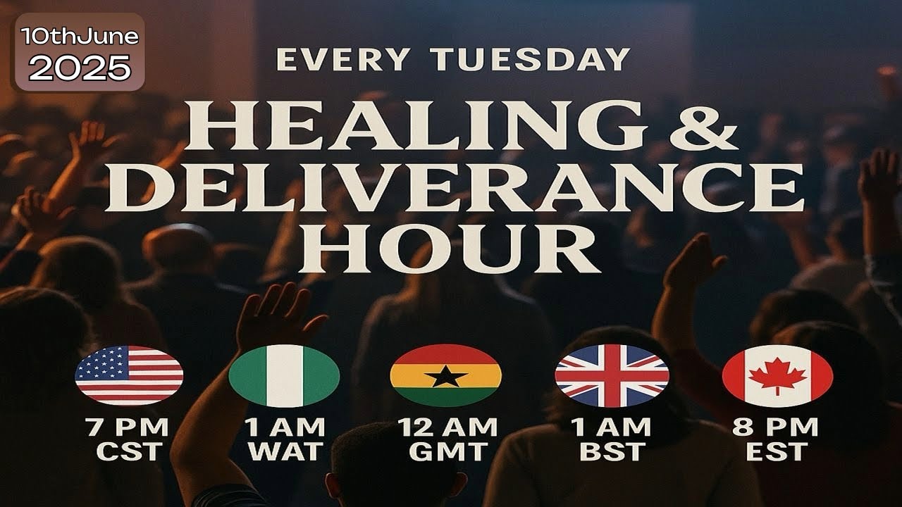 Healing & Deliverance Hour | 06-10-2025 - YouTube