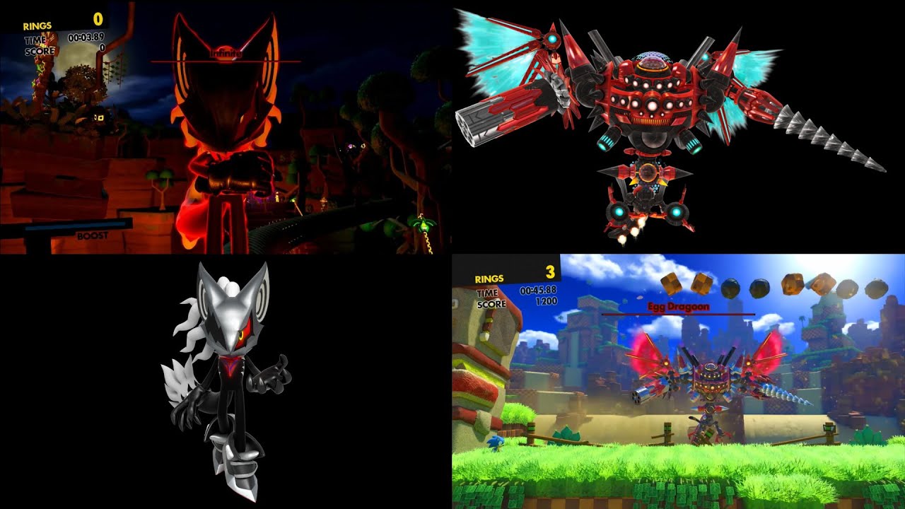 Sonic Forces-Double Sonic, Double Bosses (4) - YouTube