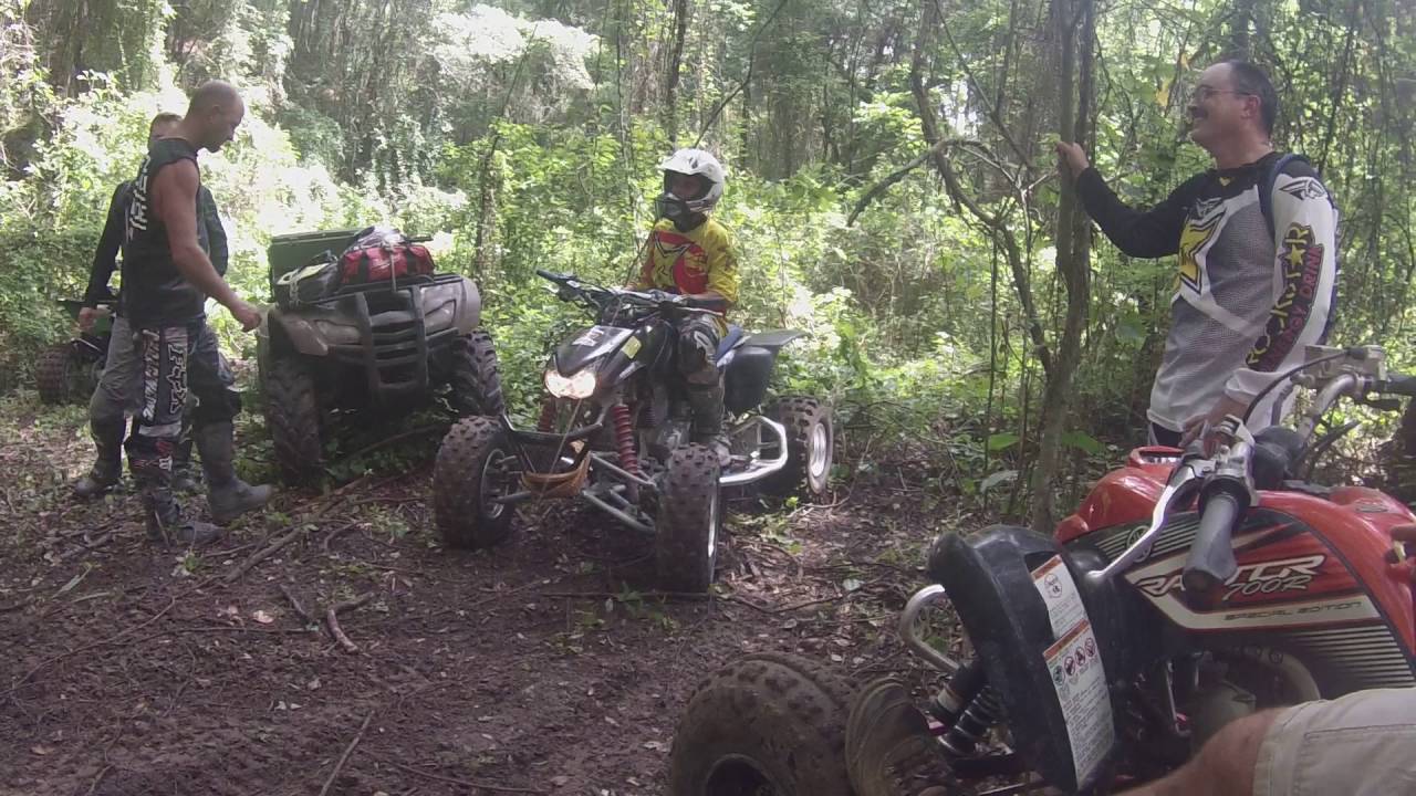 A lot braver kid then most,400ex crash - YouTube
