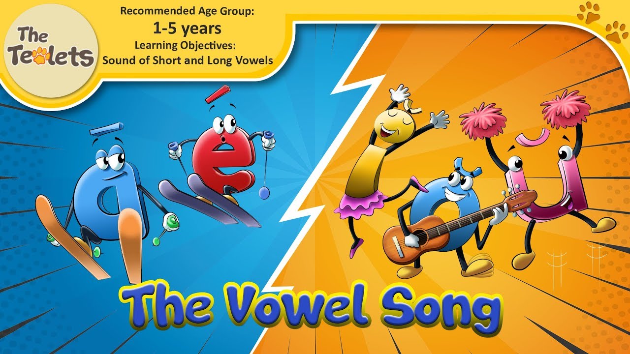 Vowels for Preschool I AEIOU I ASL I Super Phonics I Baby Shark I The ...