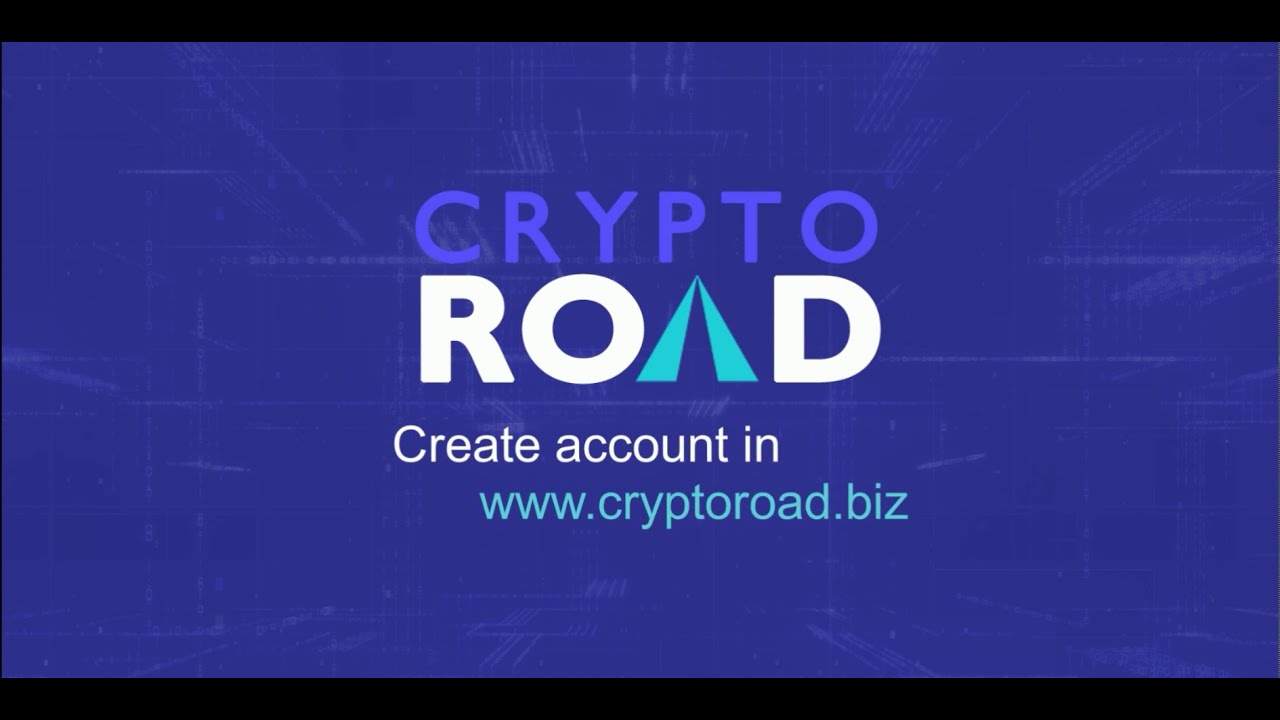 Registration at Cryptoroad.biz - YouTube