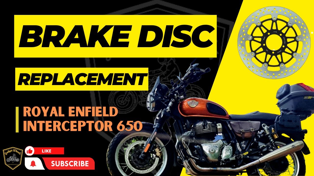 70,000 kms on my Interceptor 650 😍🤩 | Time to replace Front Brake Disc ...
