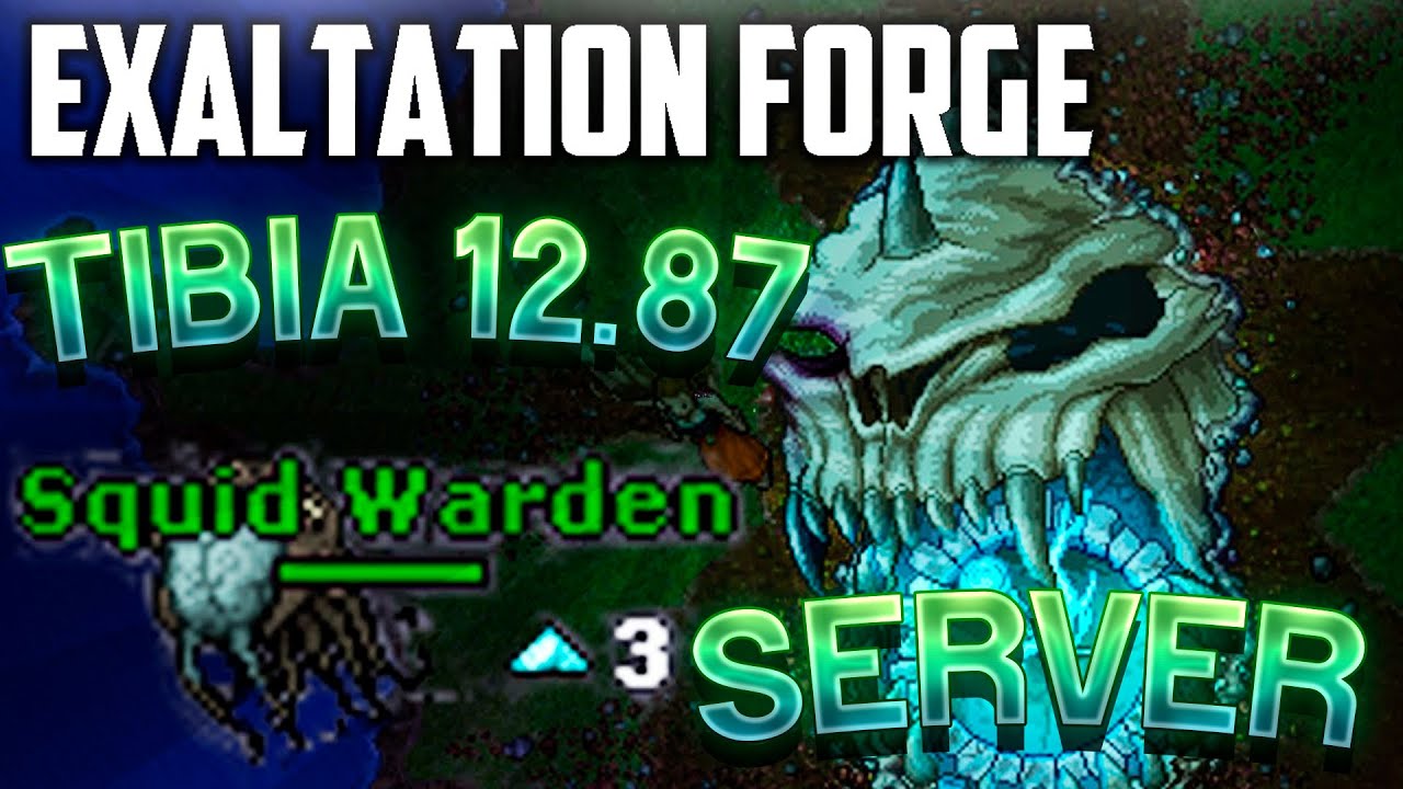 TIBIA 12.87 OTSERVER CON FORGE SISTEM SIMILAR A TIBIA RL EN VENTA - YouTube