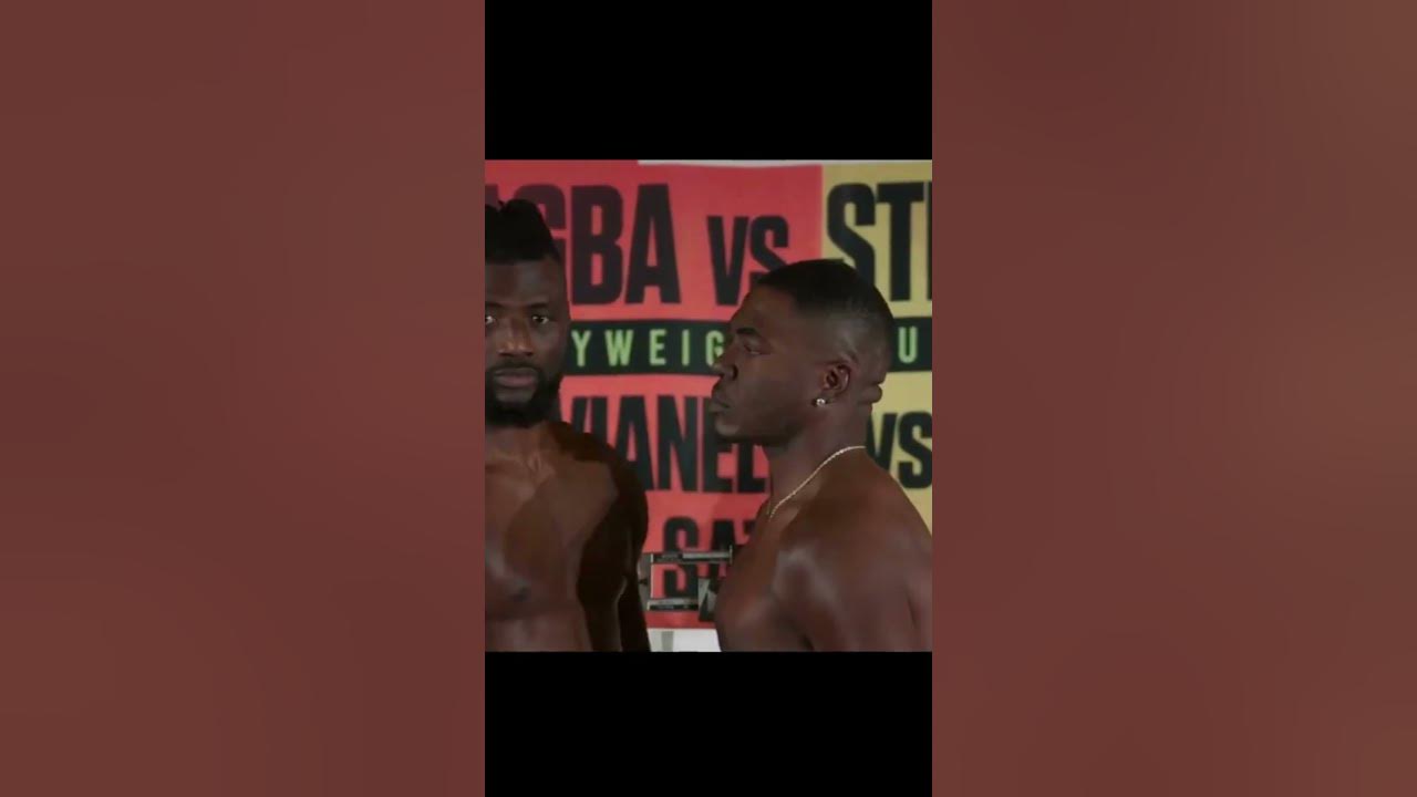 Efe Ajagba VS Stephan Shaw Weigh in I Knocked Out #shorts - YouTube