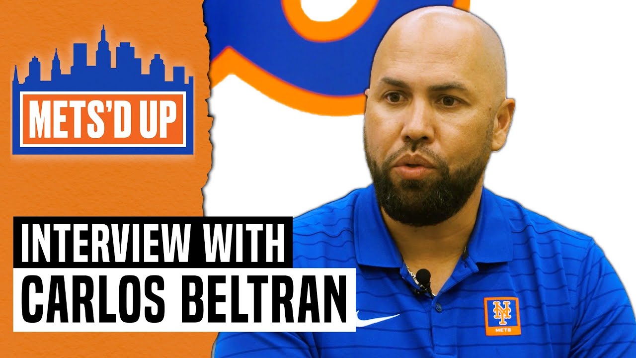 Carlos Beltrán Interview | Mets'd Up Podcast - YouTube
