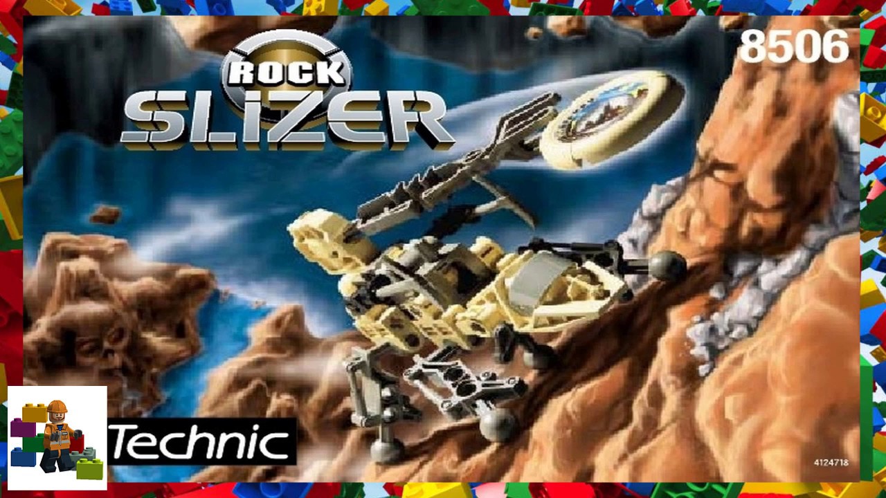 LEGO instructions - Technic - Slizer - 8506 - Granite - YouTube