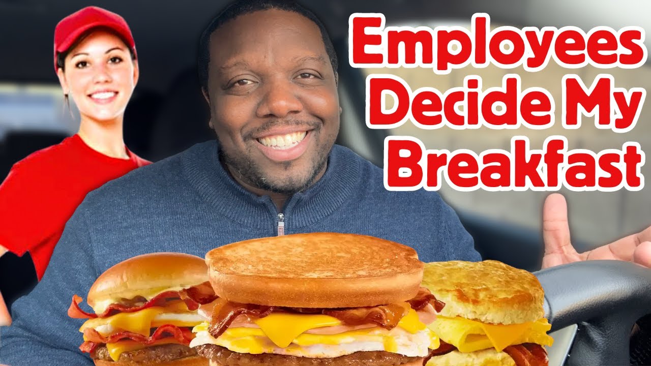 FAST FOOD Employees Decide My Breakfast [Food Challenge] - YouTube