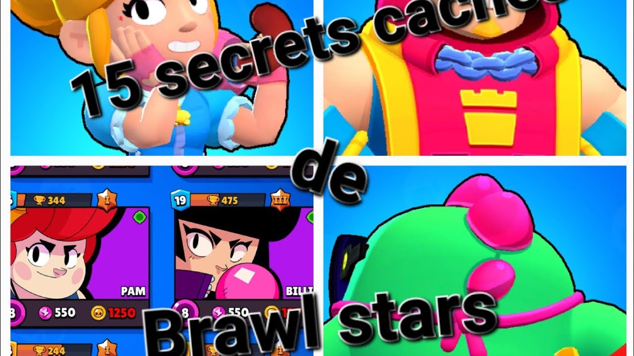 On découvre 15 SECRETS CACHÉS DE BRAWL STARS !!! - YouTube