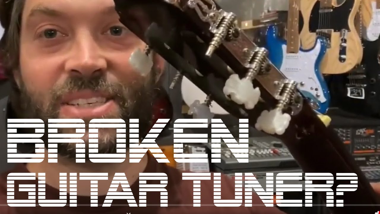 Broken Tuner Button? Try this first! For Classical, Acoustic and ...