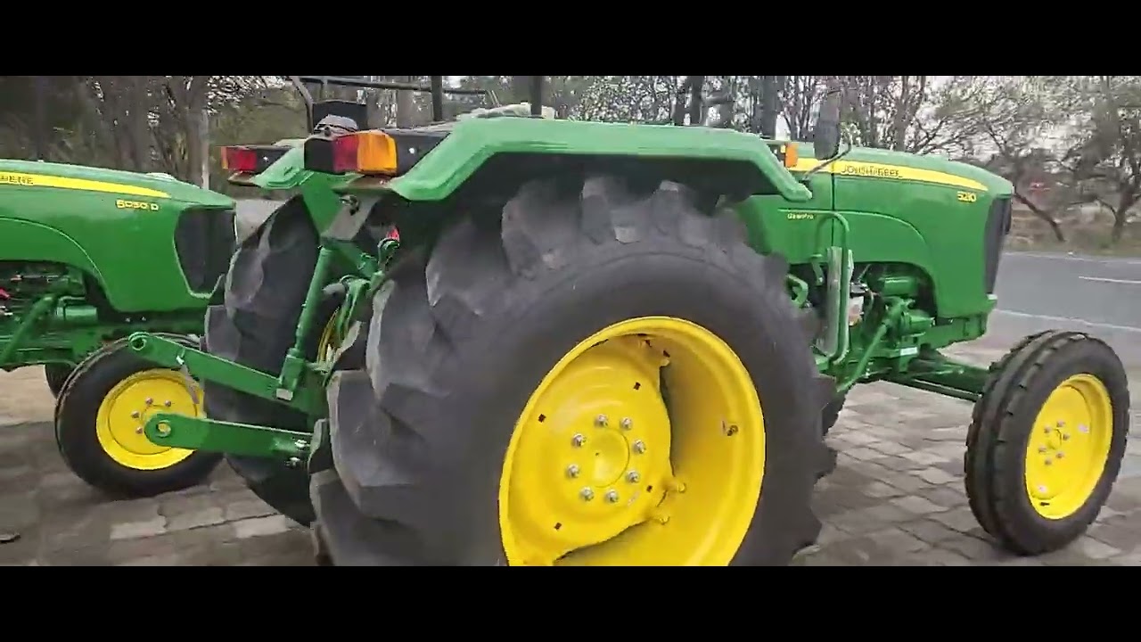john deere 5210 tractor chassis number location - YouTube