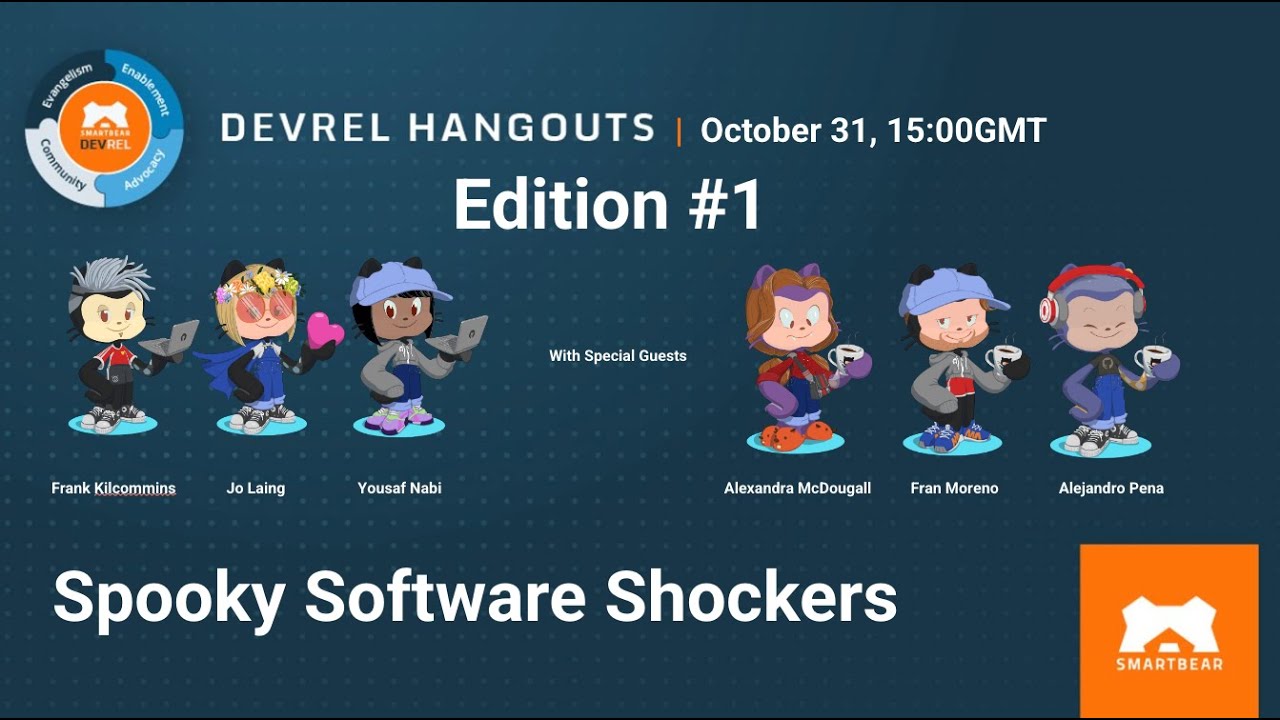 DevRel Hangouts #1 - Spooky Software Shockers Special - YouTube