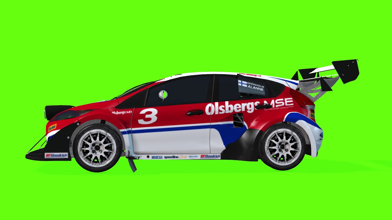 Green Screen Race Car Animation - YouTube