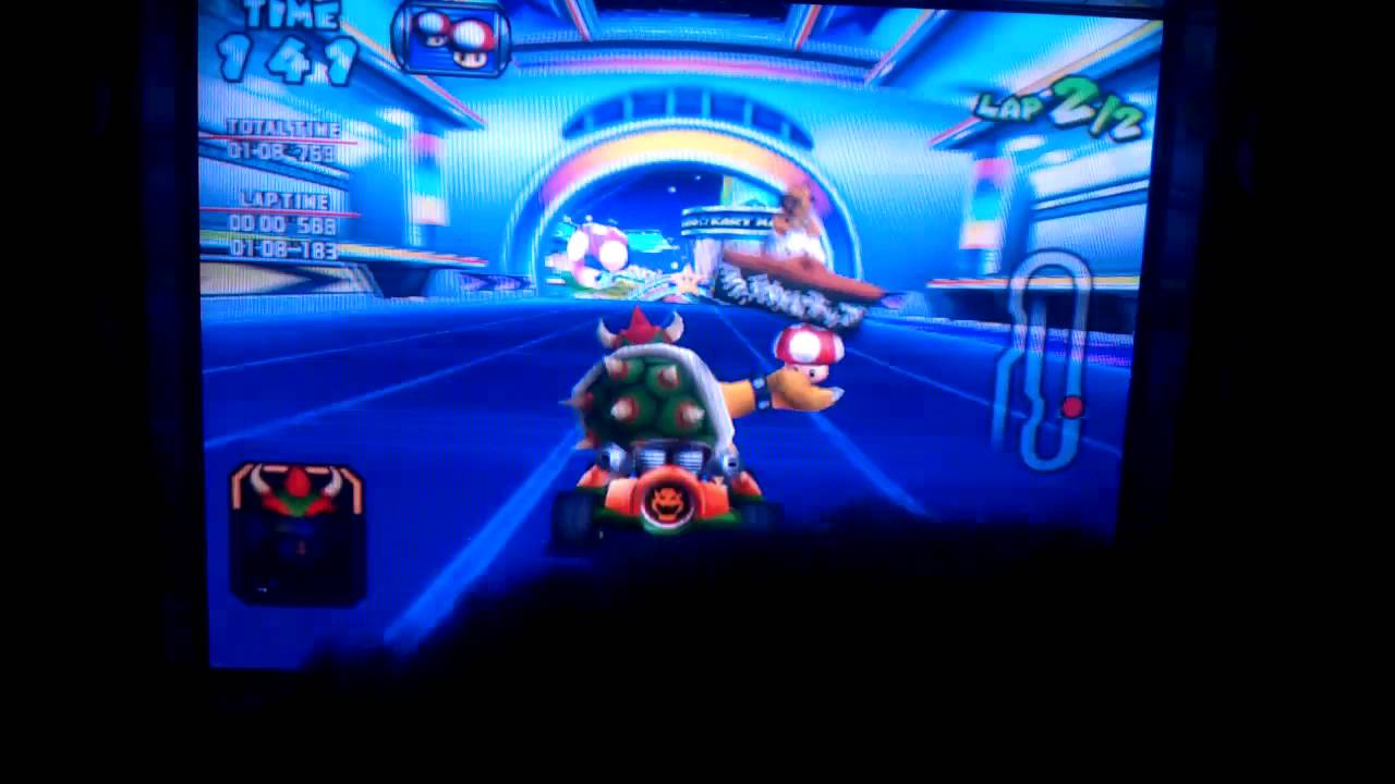 Mario Kart Arcade GP - Time Trial Rainbow Coaster - YouTube