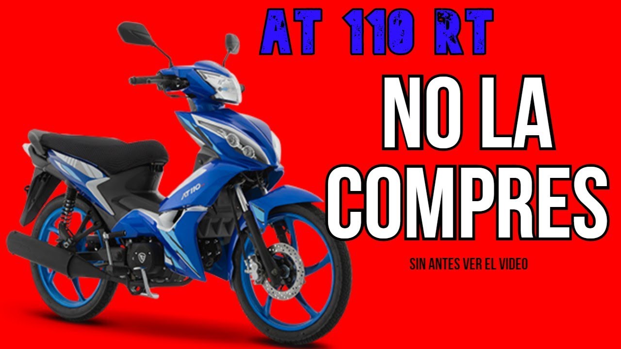 AT 110 RT Italika No COMPRES esta motocicleta - YouTube