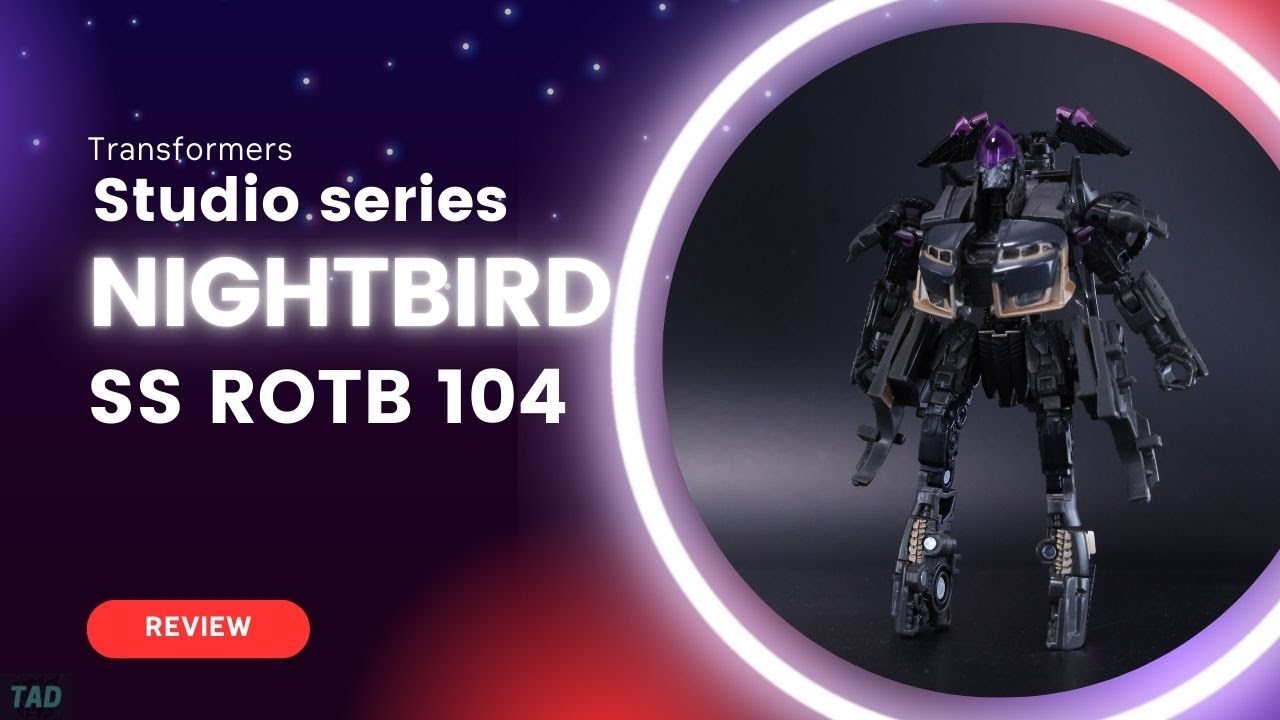 Transformers Rise of the Beasts Studio Series Nightbird 104 - YouTube