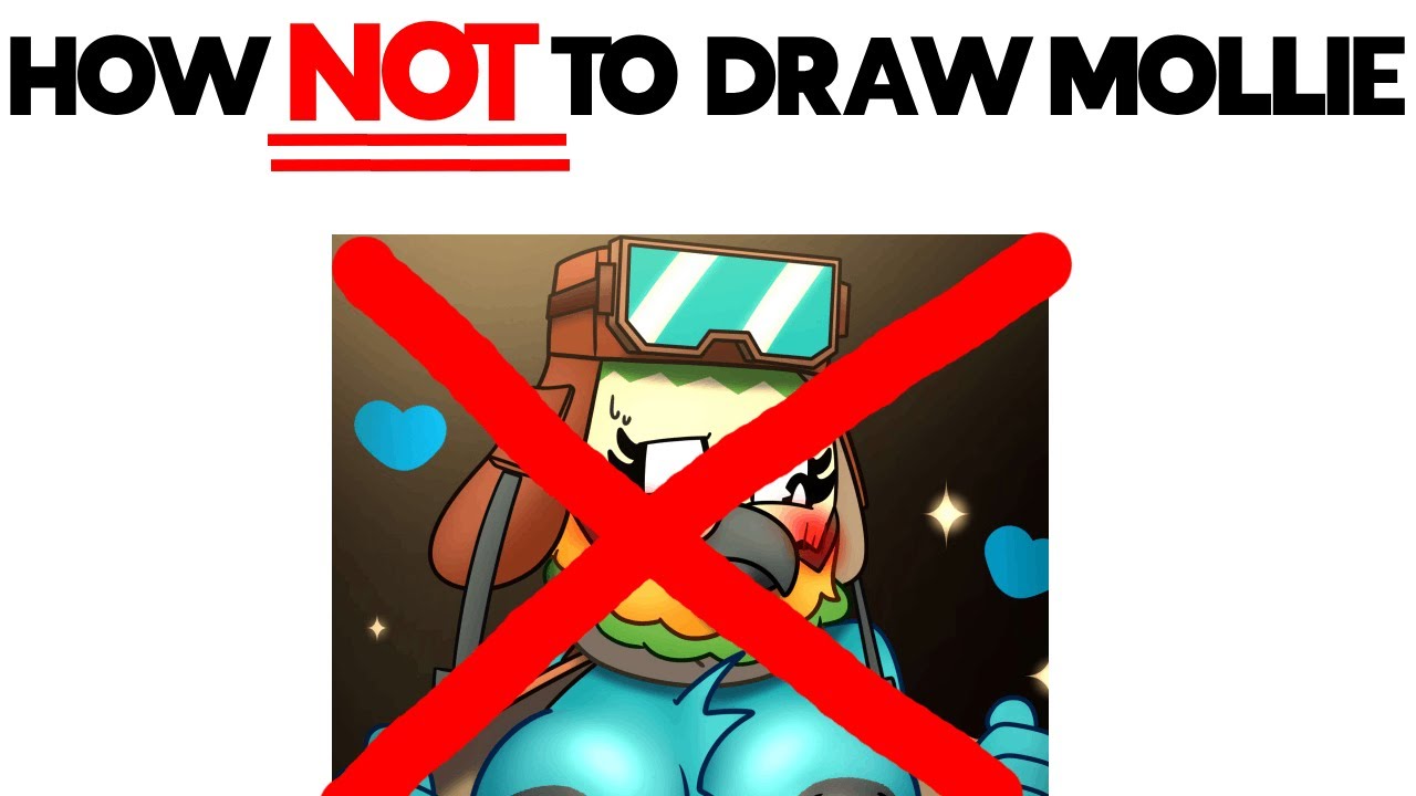 How not to draw Molly - YouTube