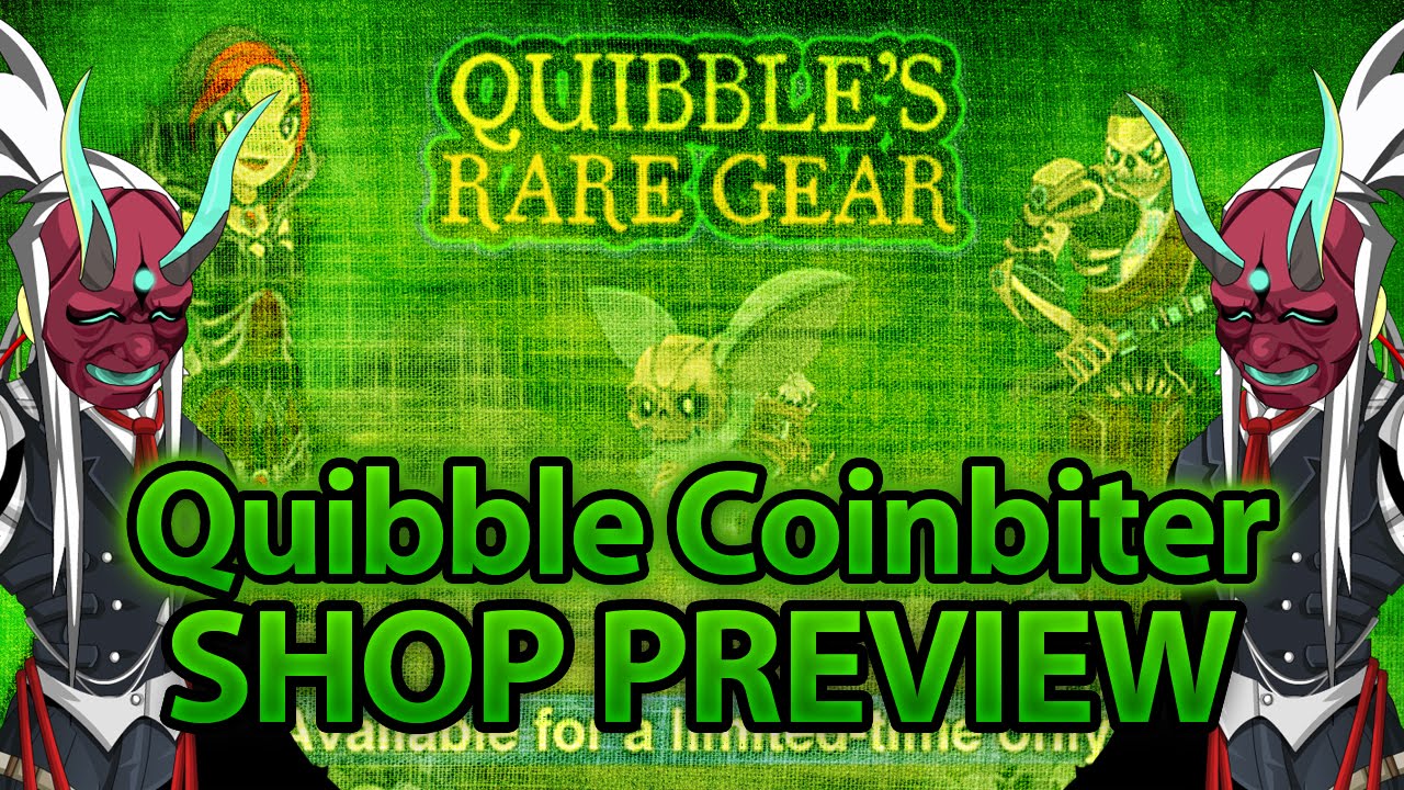 =AQW= Quibble Coinbiter Shop Preview 2016 - YouTube