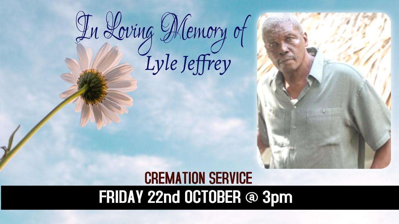 THE CREMATION SERVICE of Lyle Jeffrey - YouTube
