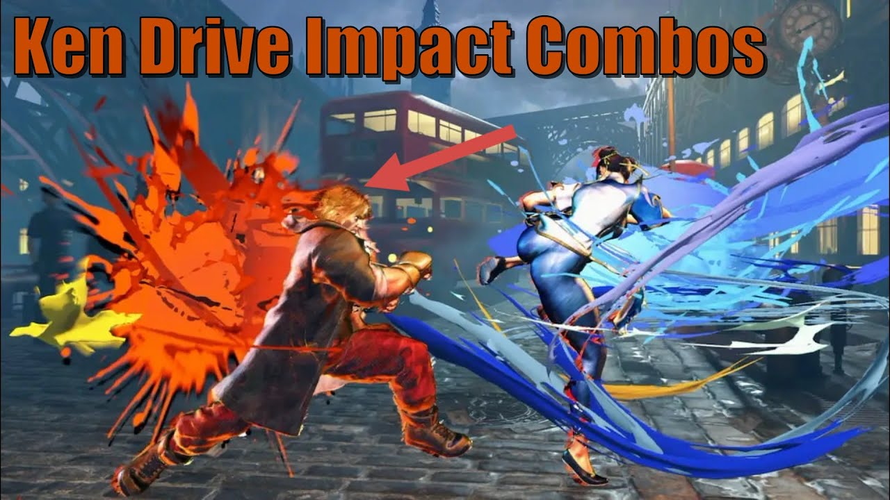 SF6 Ken Drive Impact Combo Routes - YouTube