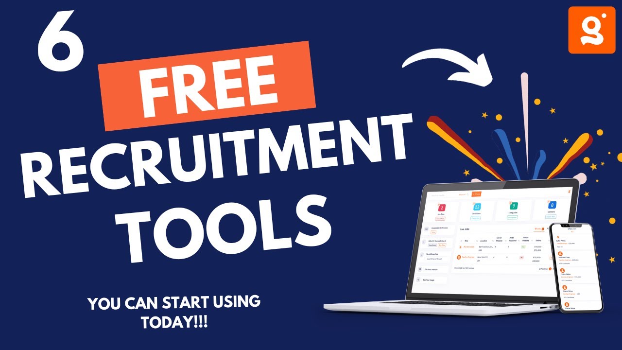 6 Free Recruitment Tools - You Can Start Using Start Using Today - YouTube