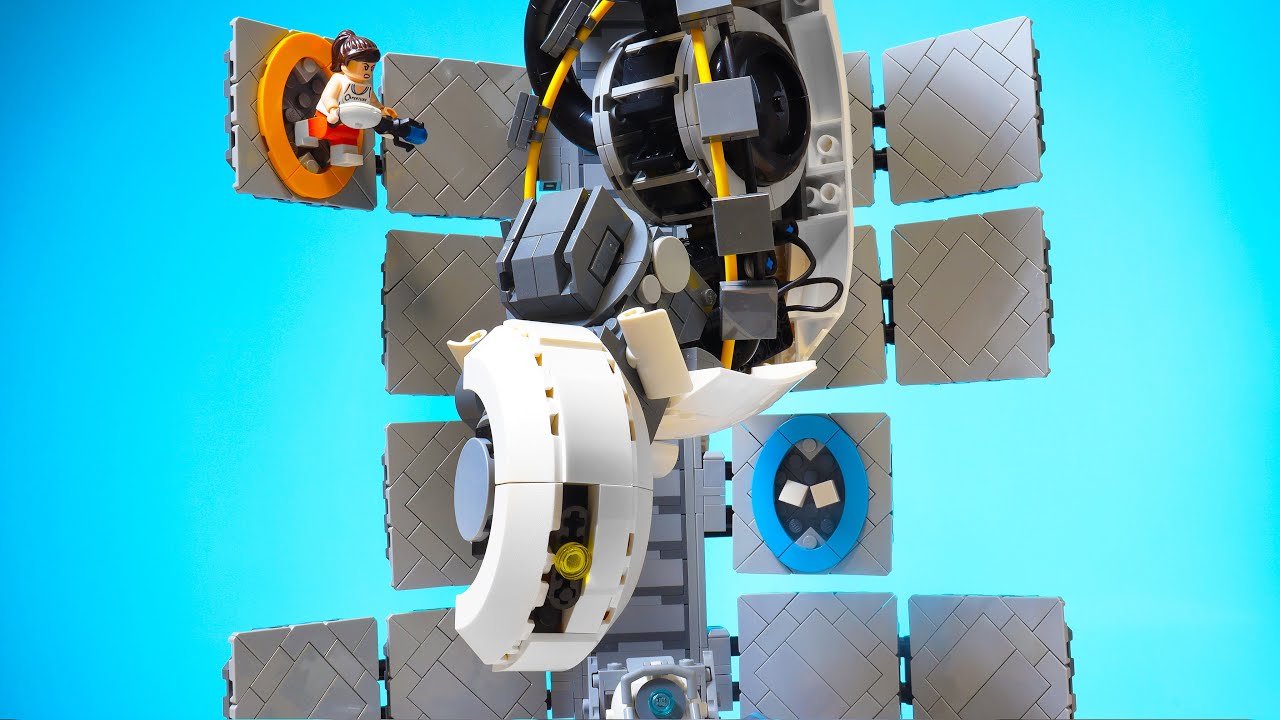 Lego Portal Glados