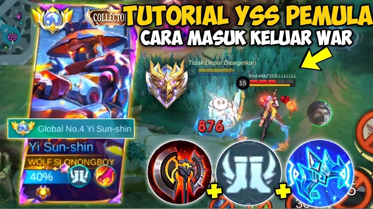 CARA BERMAIN YSS SOLO RANK ROTASI FARMING YANG BAIK! YSS BEST BUILD ...