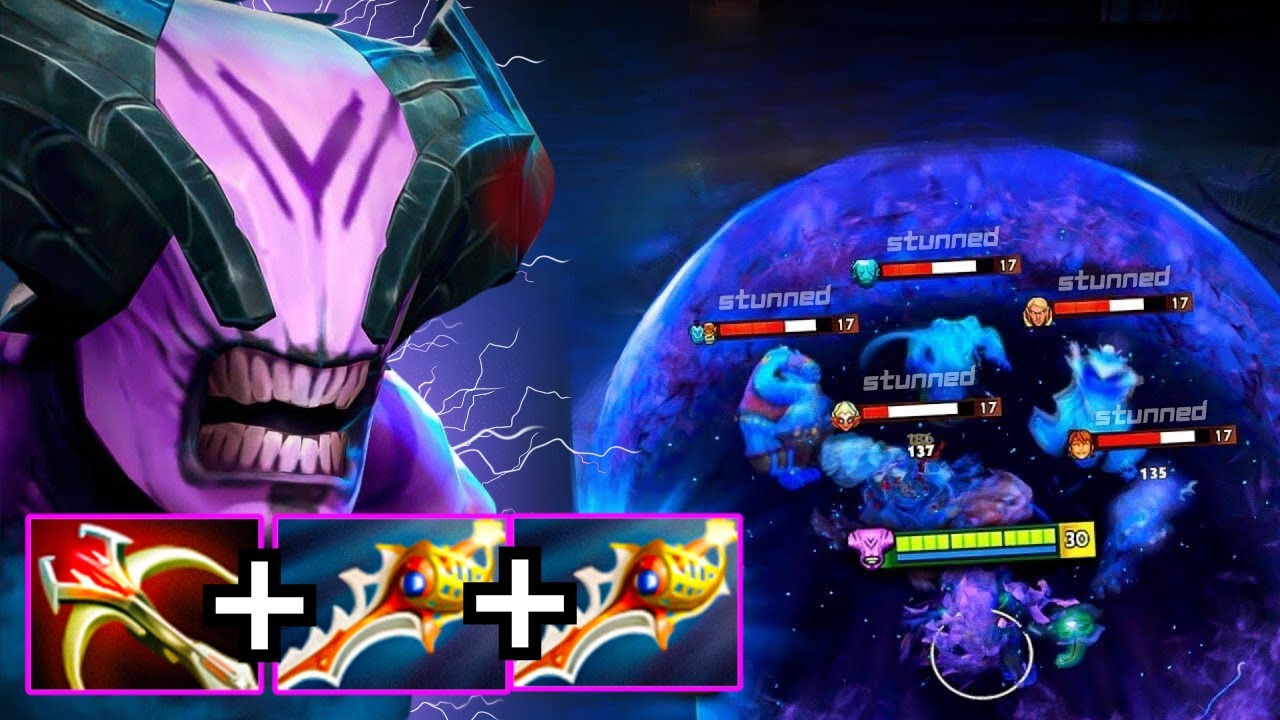 Insane Burst Damage🔥Faceless Void x2 Divine Rapiers + Deadalus Builds ...