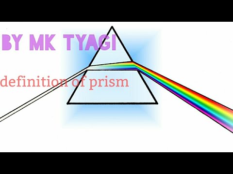 Definition of prism - YouTube