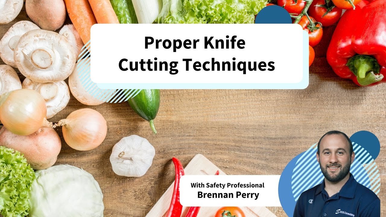 Proper Knife Cutting Techniques | SOS Safety Solutions - YouTube