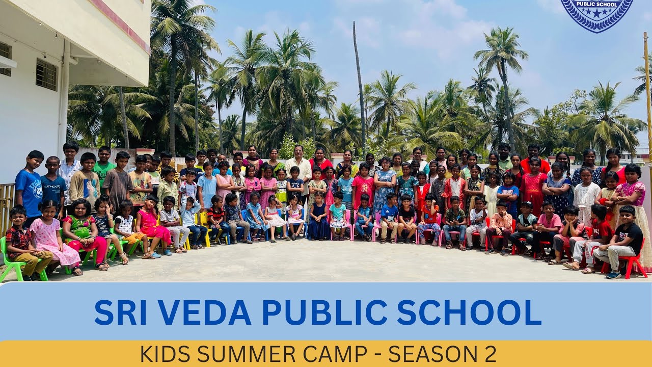 A pause to our kids - Summer Camp at Sri Veda School.See you until next ...