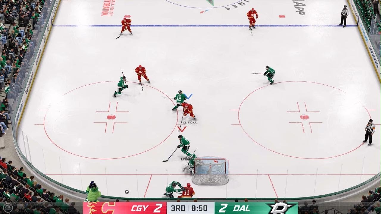 Scoring on own goal NHL 23 - YouTube