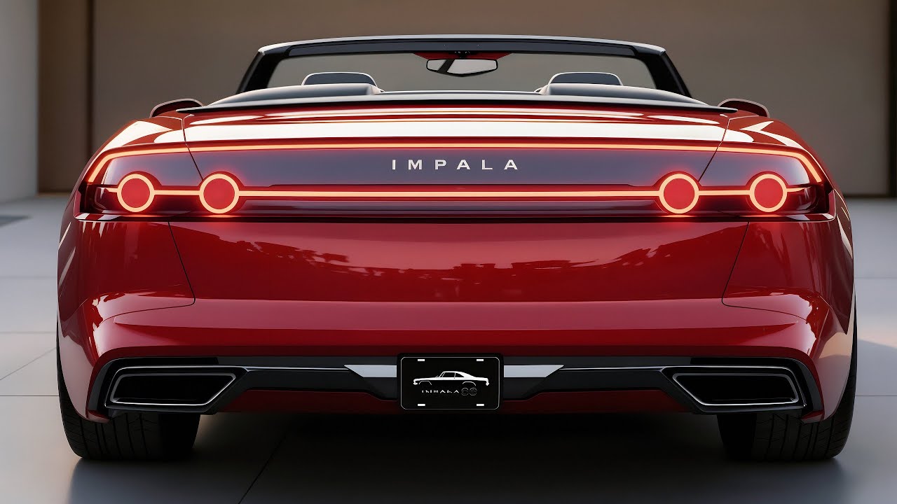 Chevy's 2026 Impala Convertible: Retro Looks, Future Tech – You NEED to ...