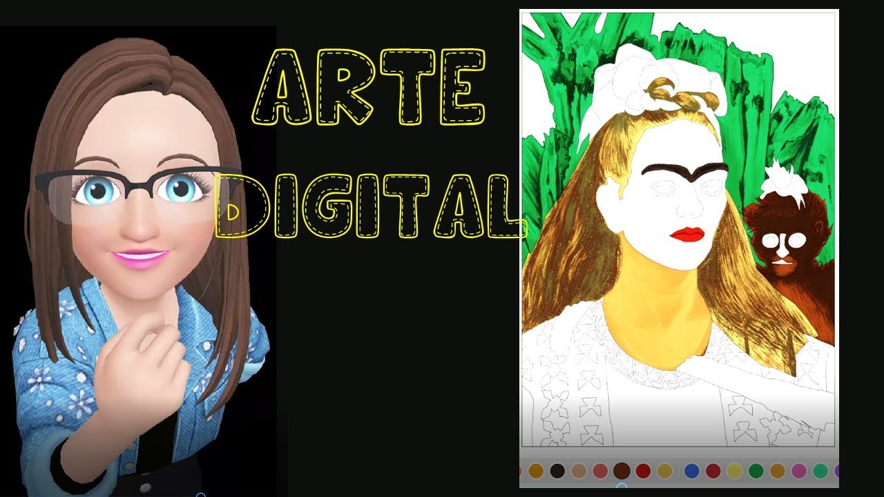 FRIDA ARTE DIGITAL - YouTube