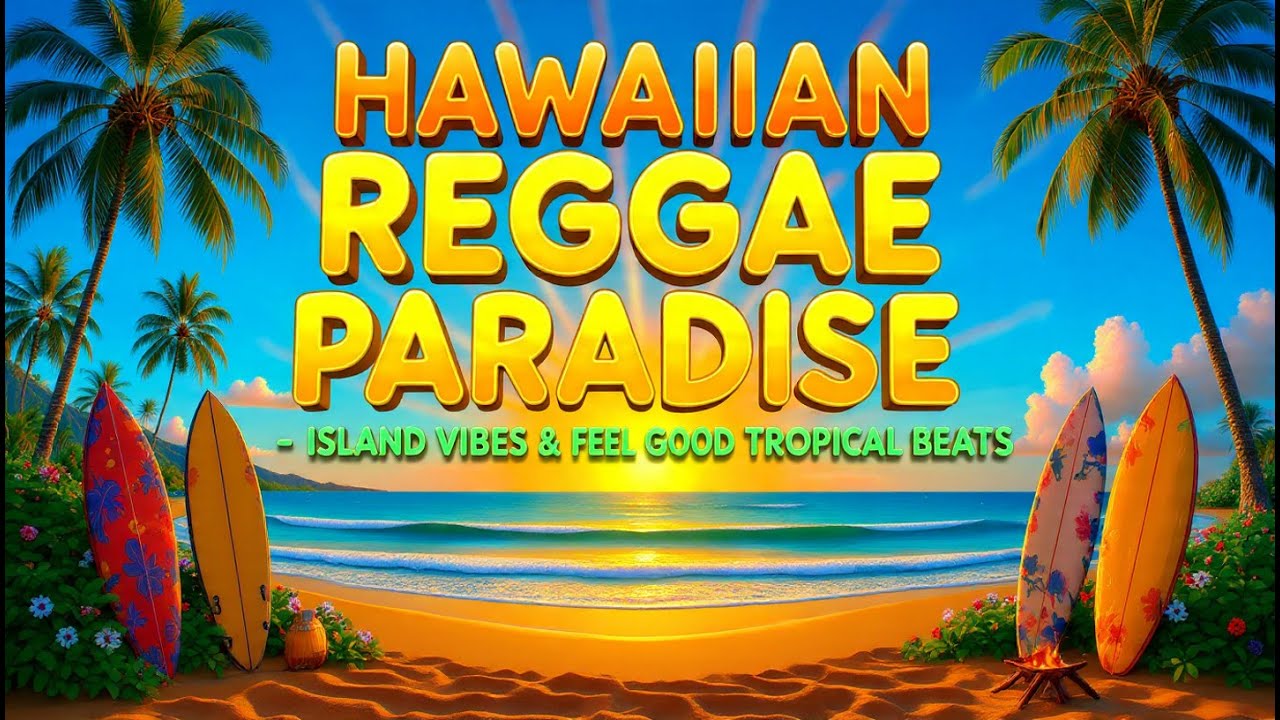 Hawaiian Reggae Paradise 🍹 Island Vibes & Feel Good Tropical Beats 2025 ...