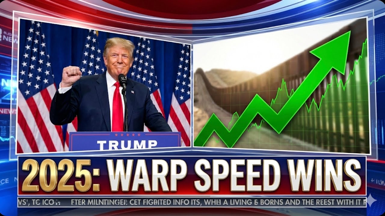 Trump’s "Warp Speed" 2025: Economy, Border, & Crime Stats Revealed ...