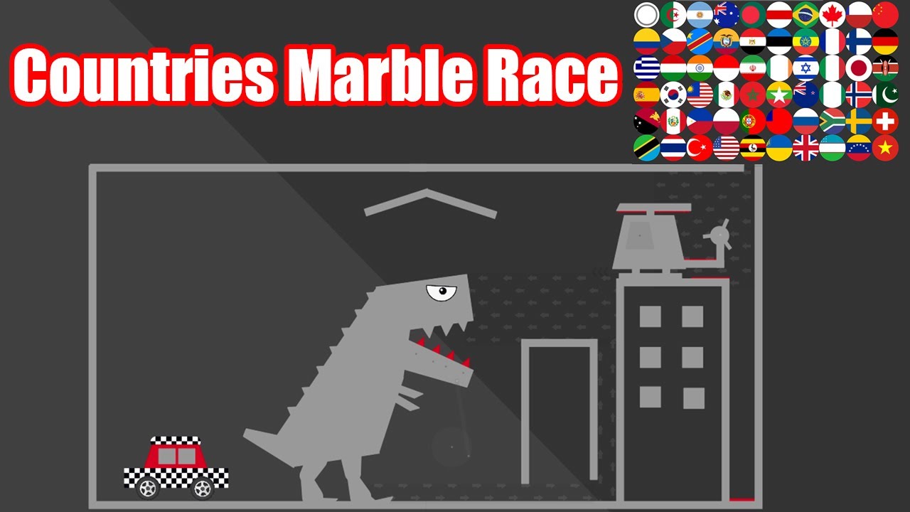 Countries Marble Race in Labo - YouTube