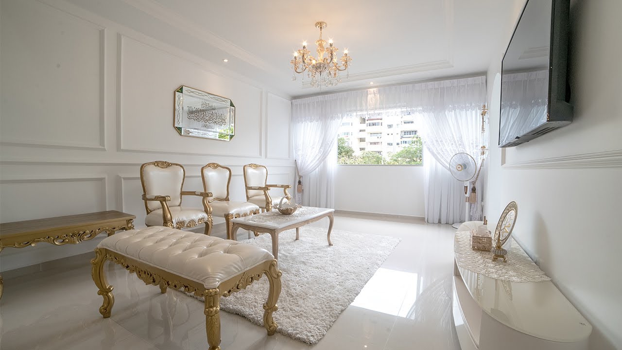 Classy Minimal Modern Victorian HDB Maisonette In Singapore (Letz ...