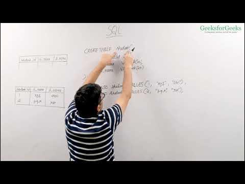 SQL Basics Geeks for Geeks lec1 - YouTube