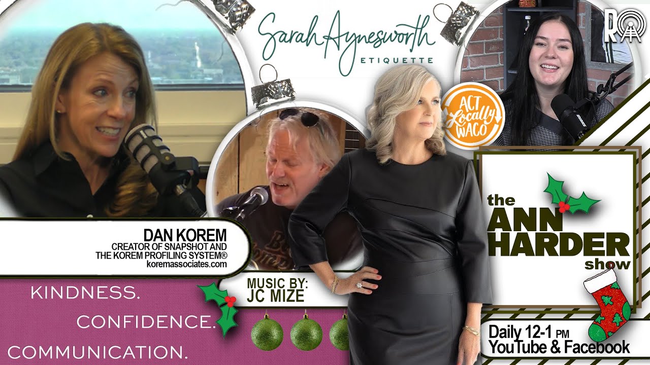 The Ann Harder Show - Sarah Aynesworth Etiquette for the Holidays ...