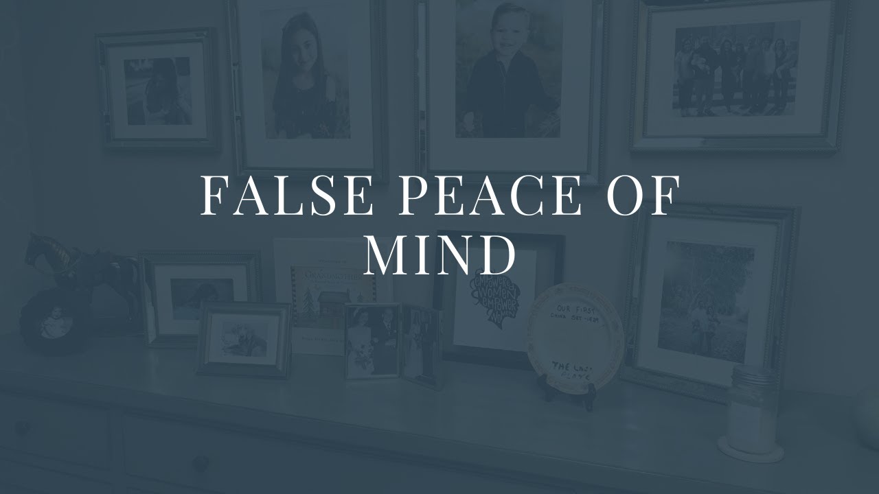 False Peace of Mind - YouTube