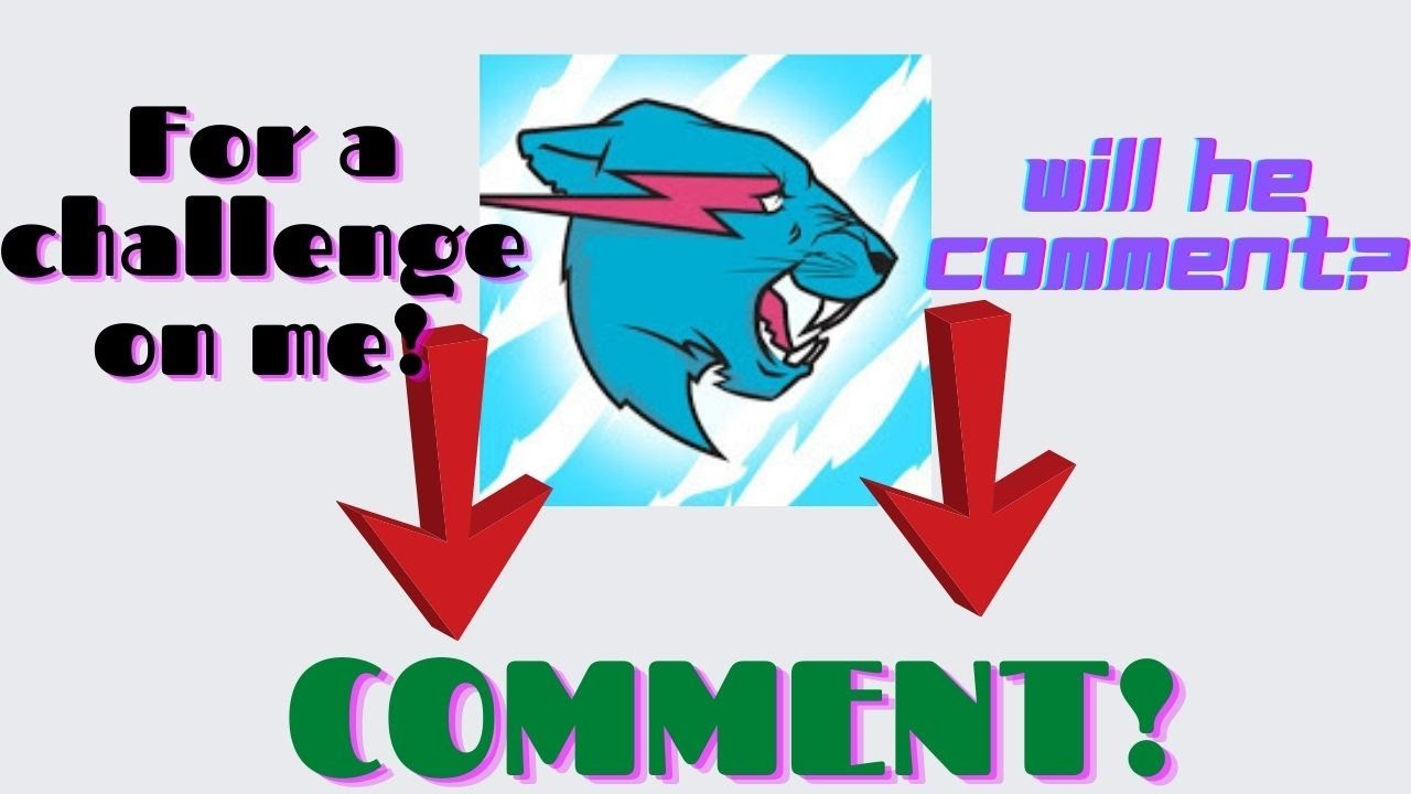 Mr beast! Comment on this video! - YouTube