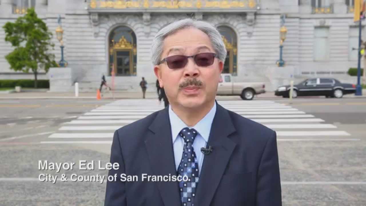 Pedestrian Safety San Francisco Mayor Edwin M. Lee - YouTube