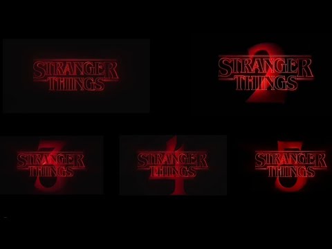Stranger things intro (side by side comparison) - YouTube