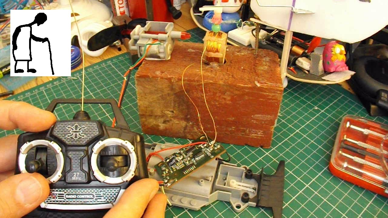 Simple RC Magnetic Steering Demonstration - YouTube