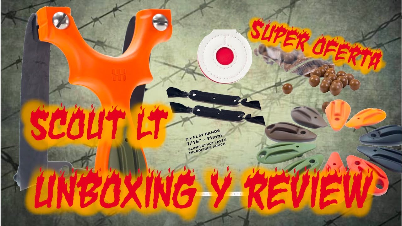 Resortera | Scout LT Simple Shot | review and unboxing | reseña - YouTube