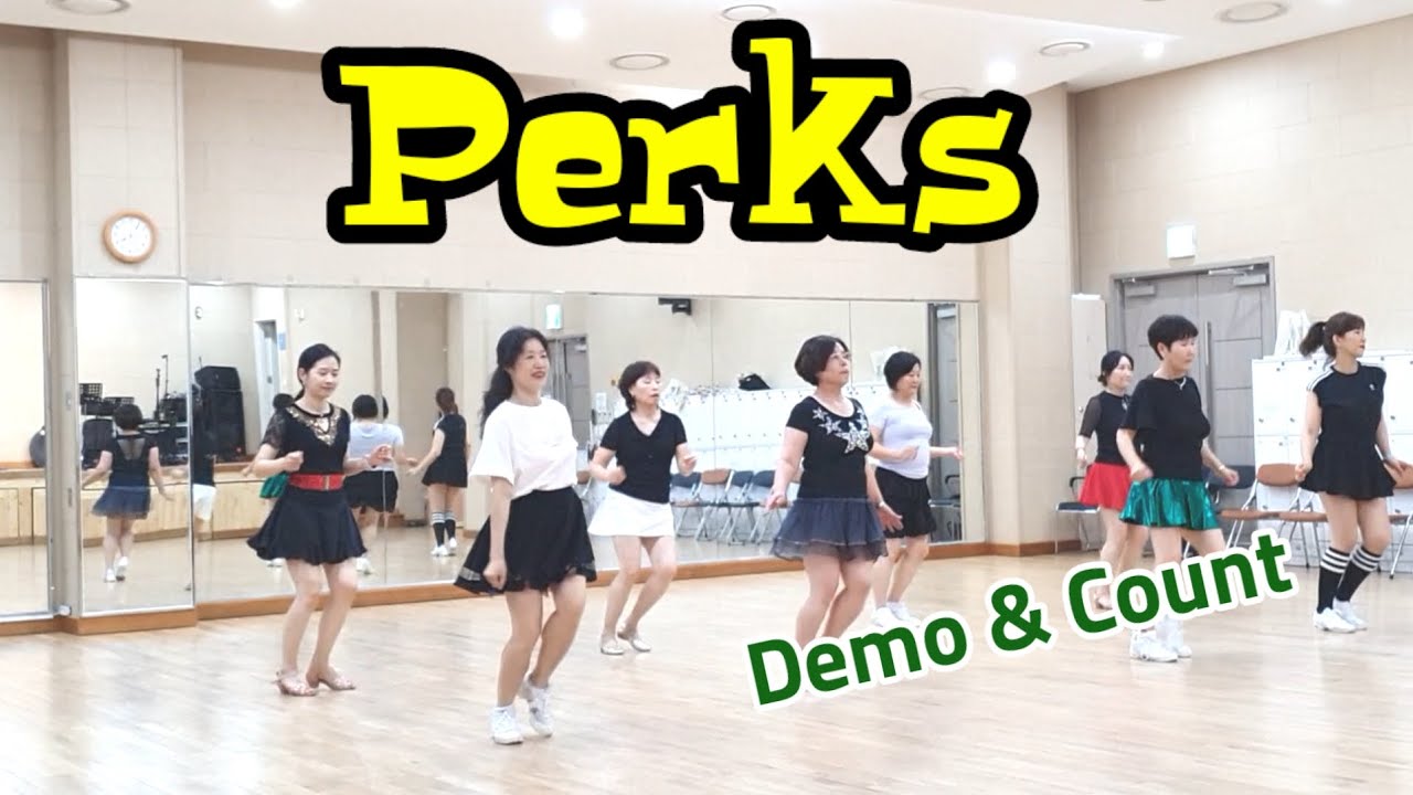 Perks Line Dance (Demo&Count) - YouTube